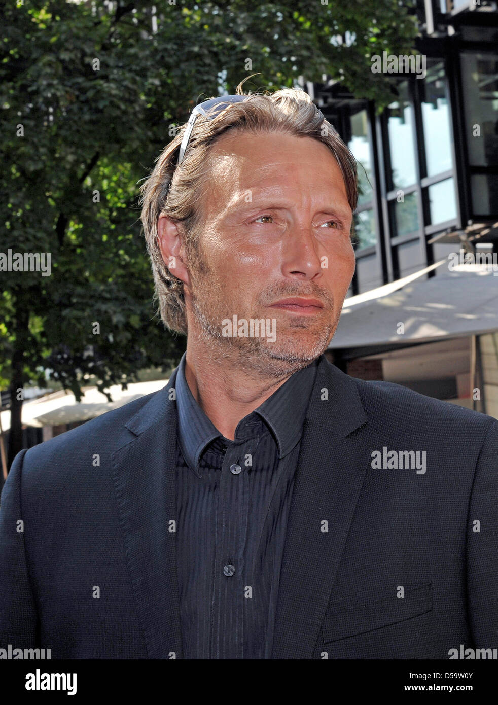 Danish actor Mads Mikkelsen arrives to attend the CineMerit Awards ...