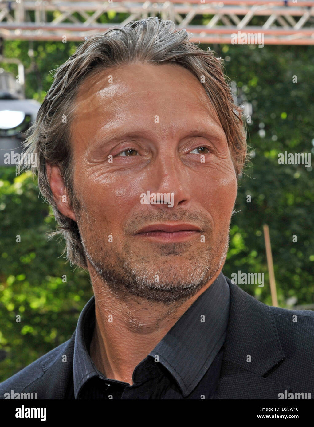 Danish actor Mads Mikkelsen arrives to attend the CineMerit Awards ...