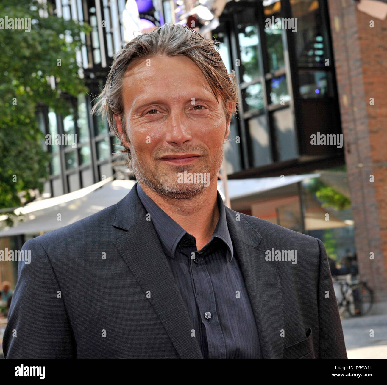 Danish actor Mads Mikkelsen arrives to attend the CineMerit Awards ...
