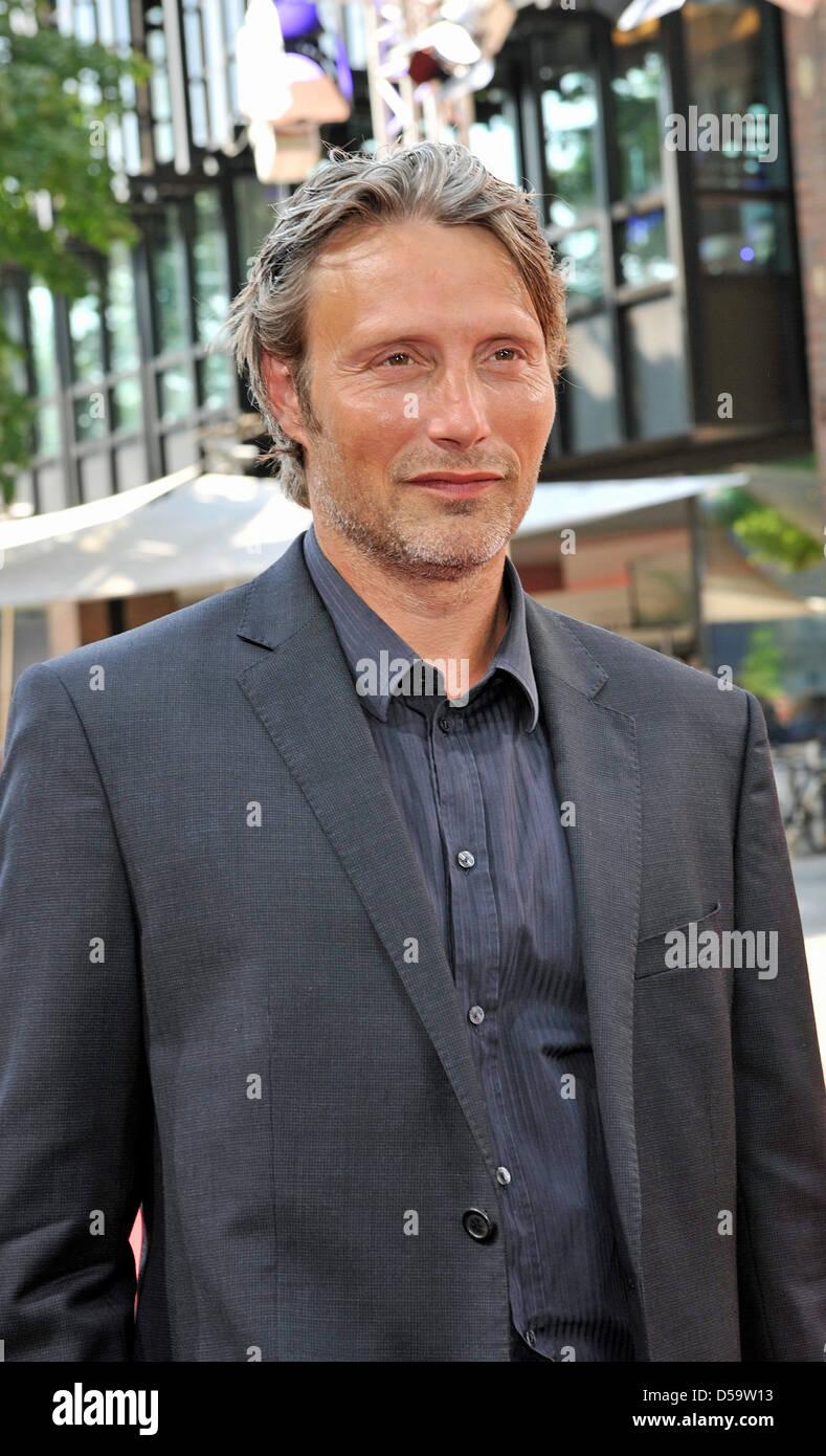 Danish actor Mads Mikkelsen arrives to attend the CineMerit Awards ...