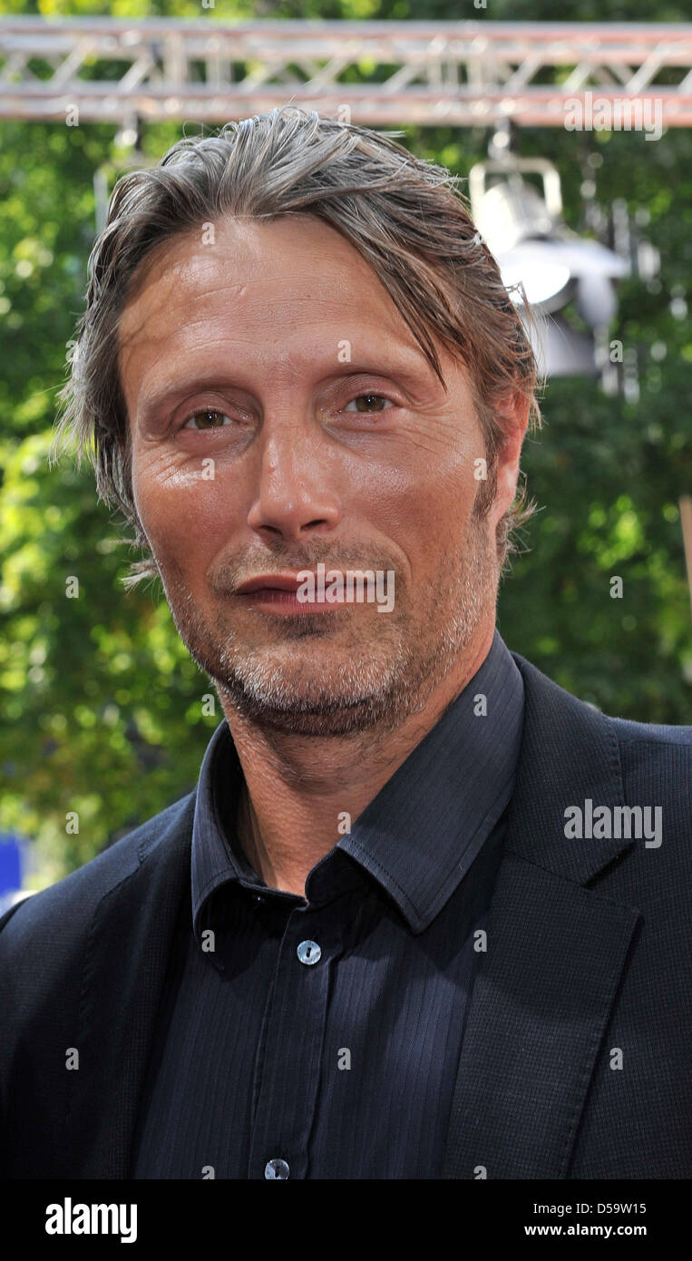Danish actor Mads Mikkelsen arrives to attend the CineMerit Awards ...