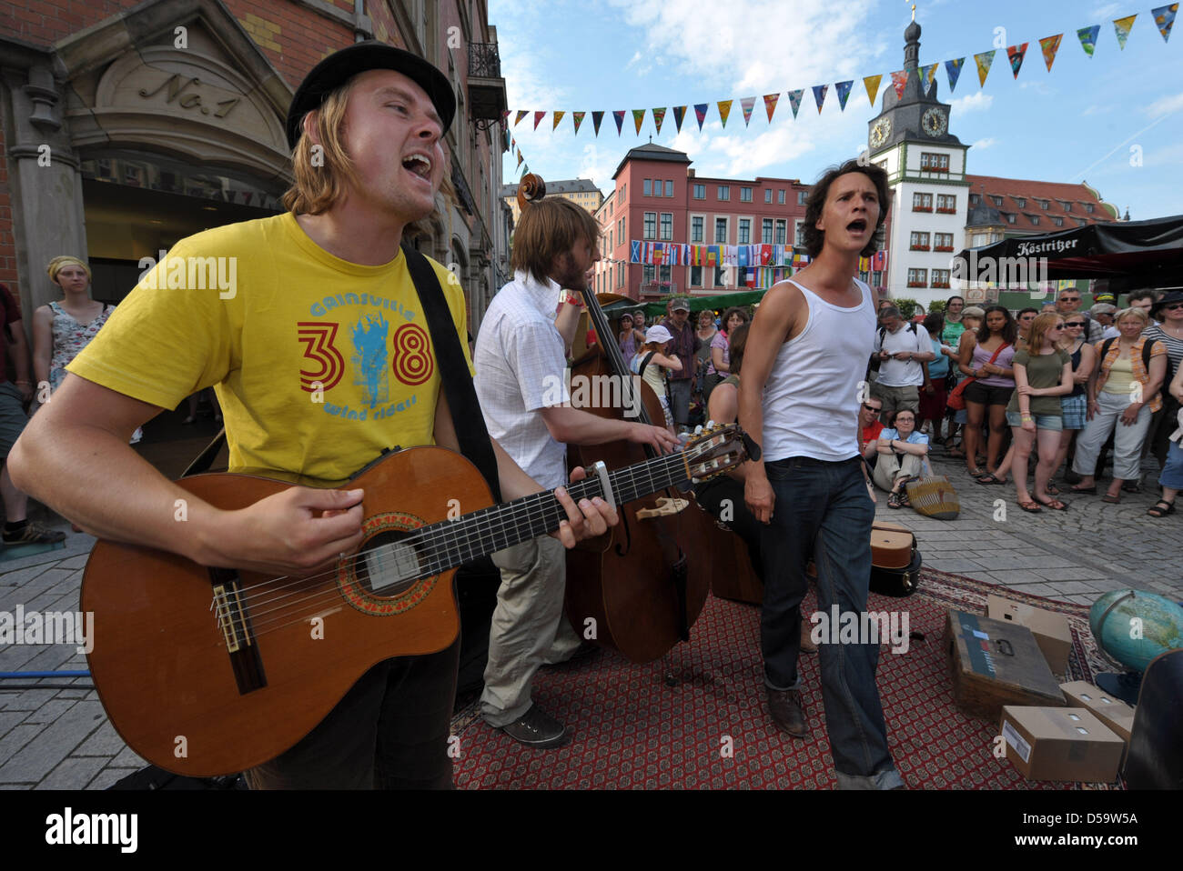 As Germany's biggest World Music Festival kicks off, singer Felix Meyer ...