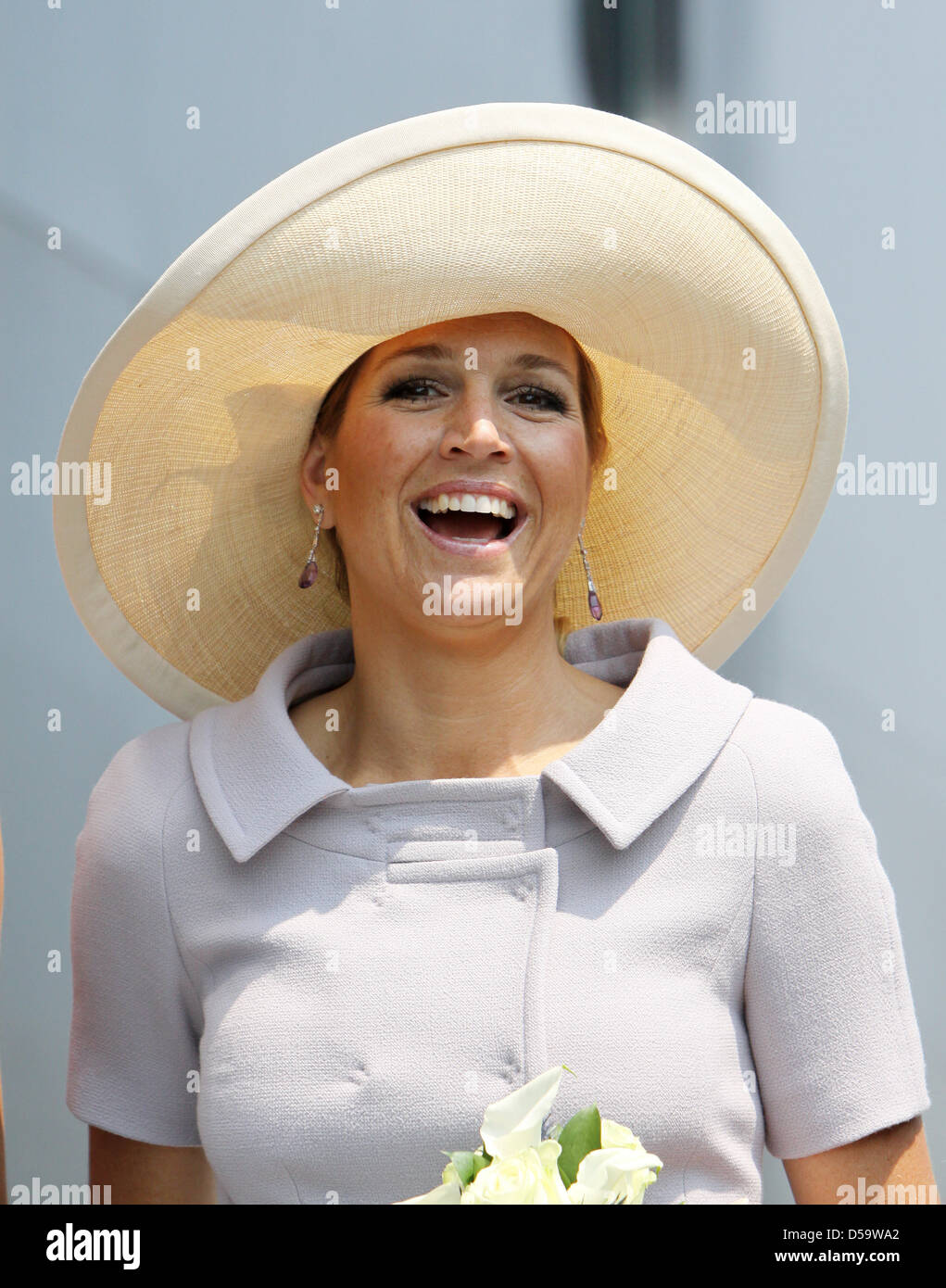 Princess Maxima of the Netherlands baptises cruise ship MS Nieuw ...