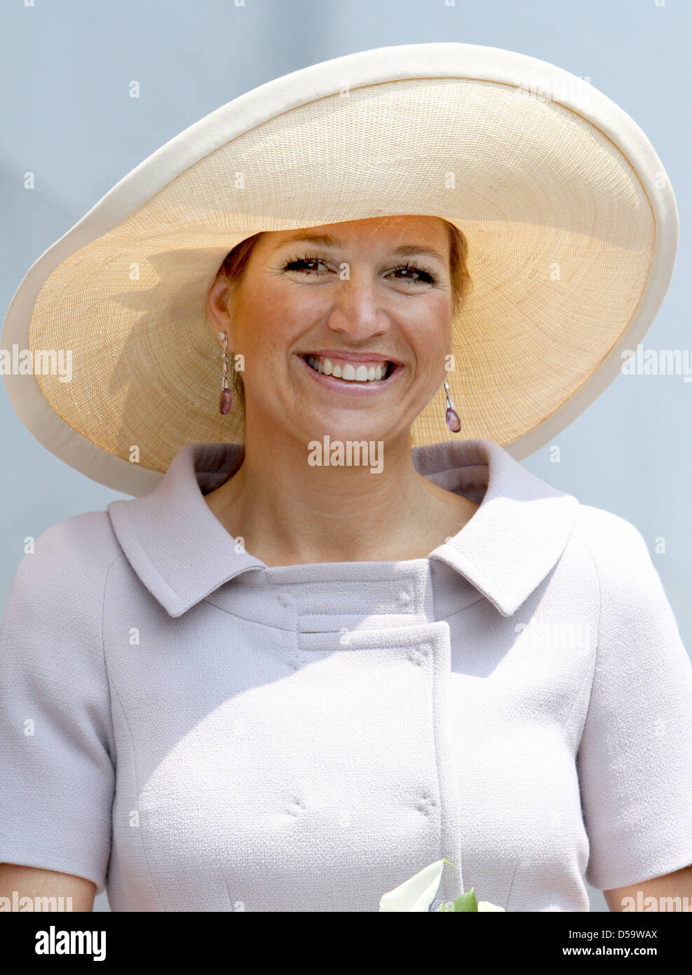 Princess Maxima of the Netherlands baptises cruise ship MS Nieuw ...