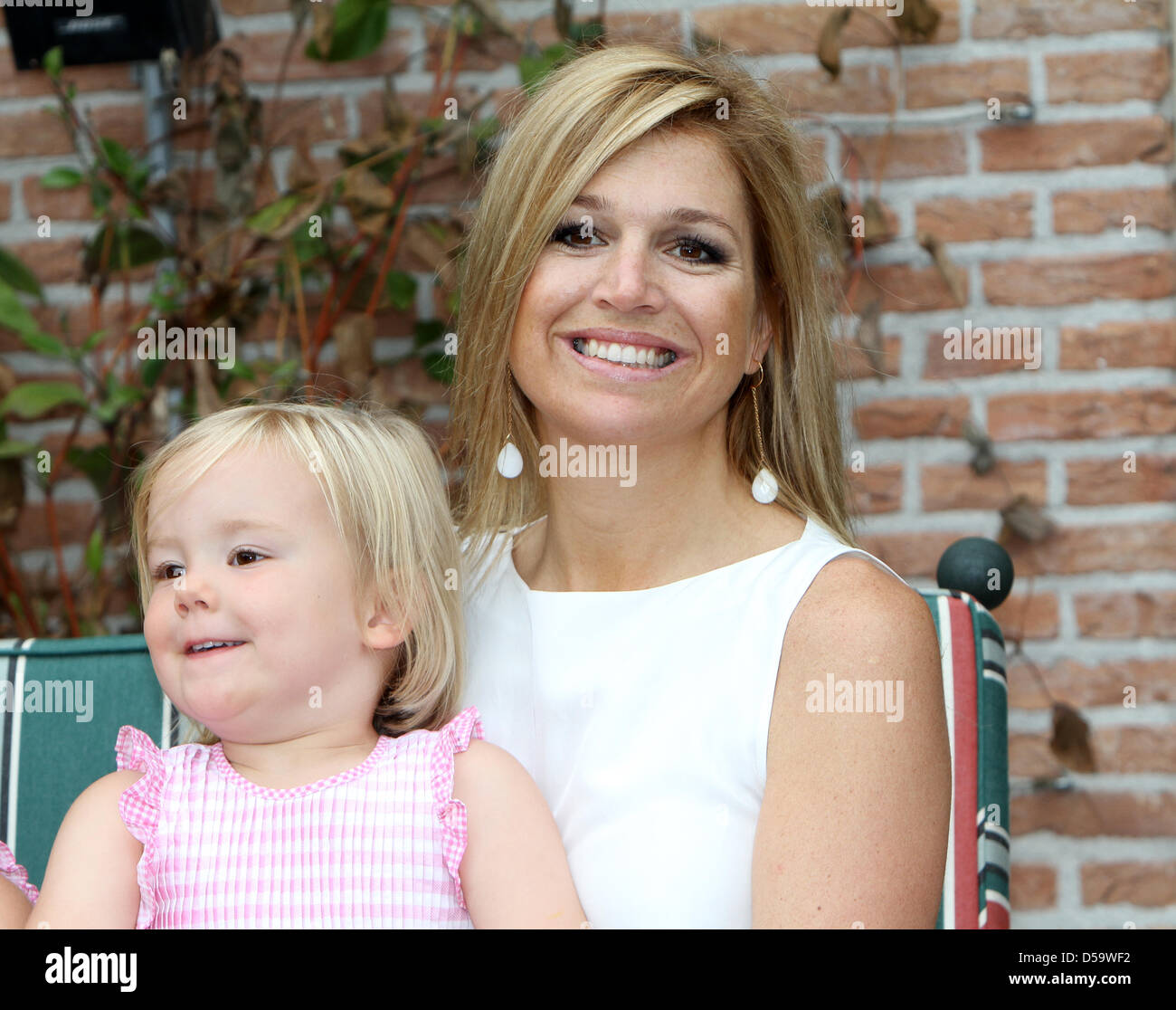 Princess Maxima of the Netherlands and her daughter Princess Ariane ...