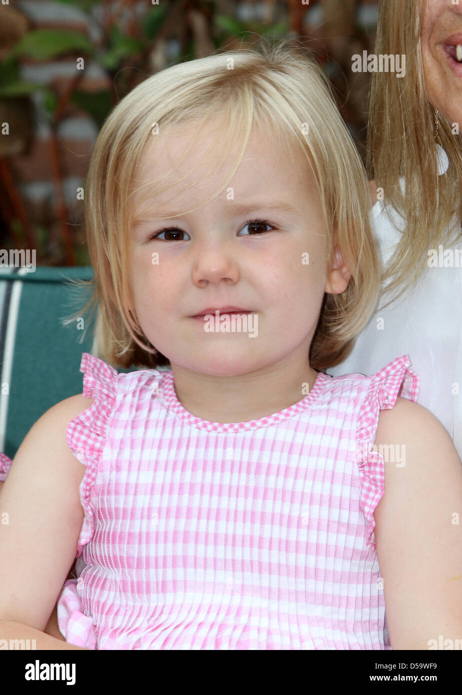 Princess Ariane of the Netherlands during a photo session with the ...