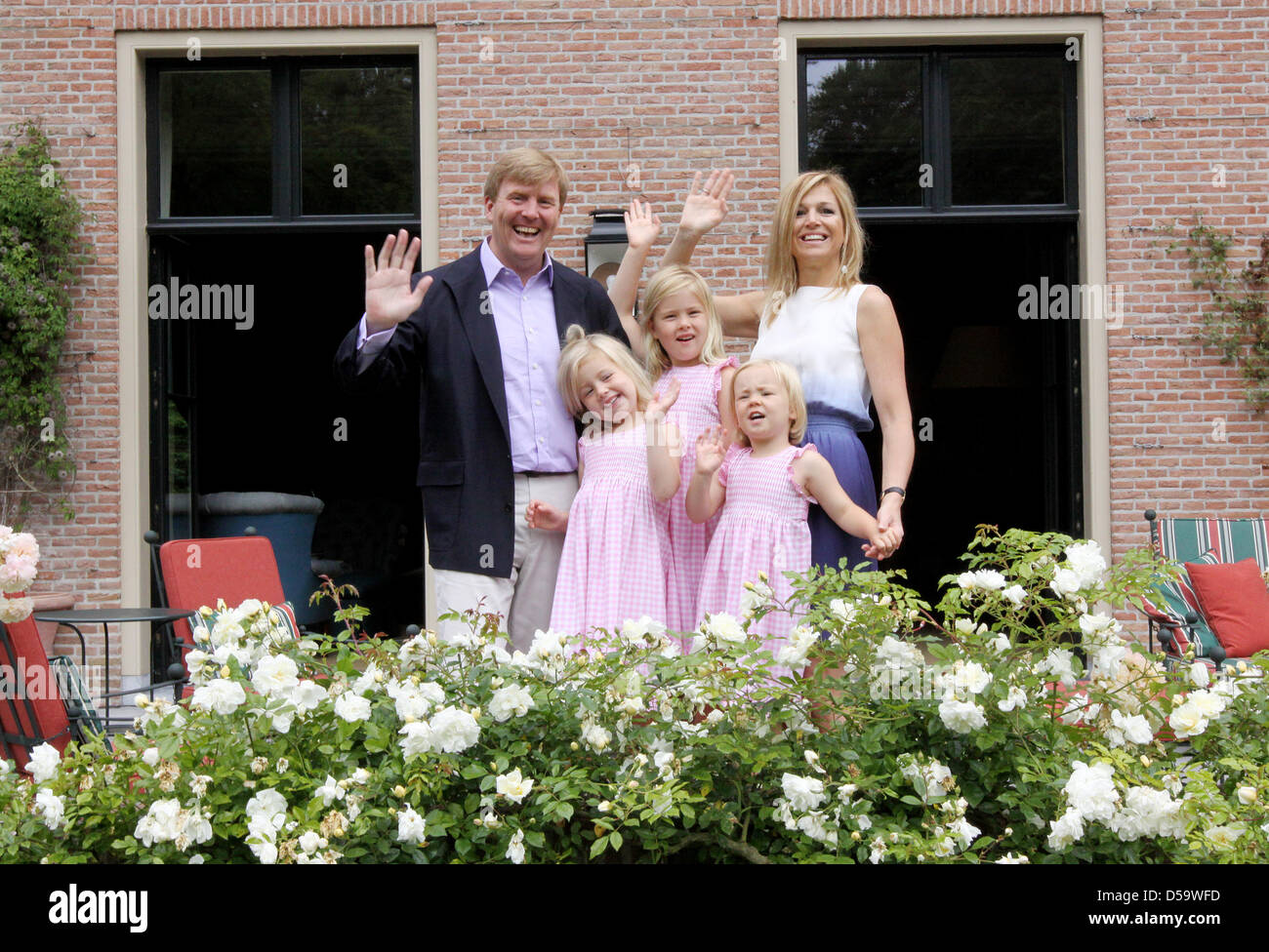 Crown Prince Willem-Alexander of the Netherlands, Crown Princess Maxima ...