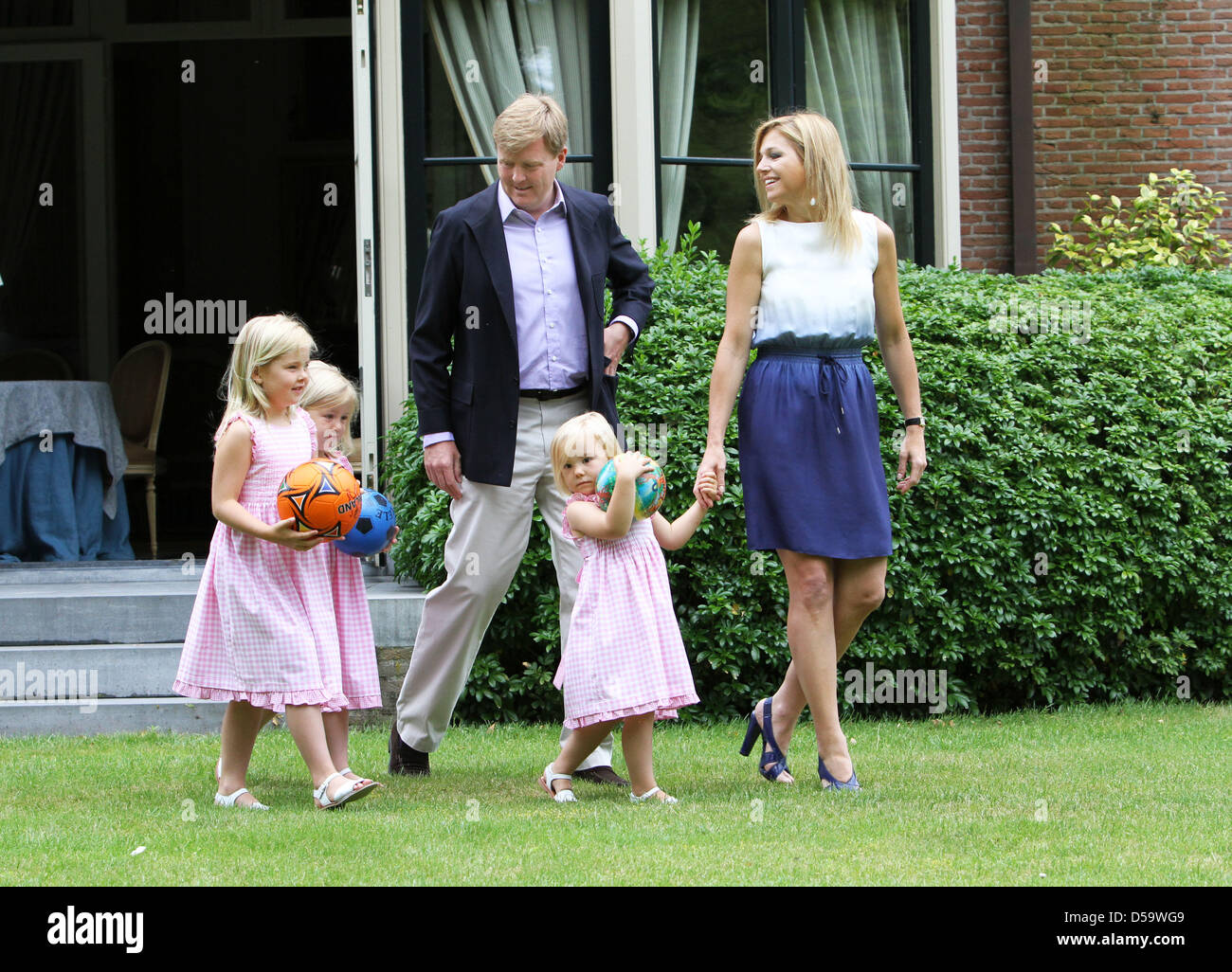 Crown Prince Willem-Alexander of the Netherlands, Crown Princess Maxima ...