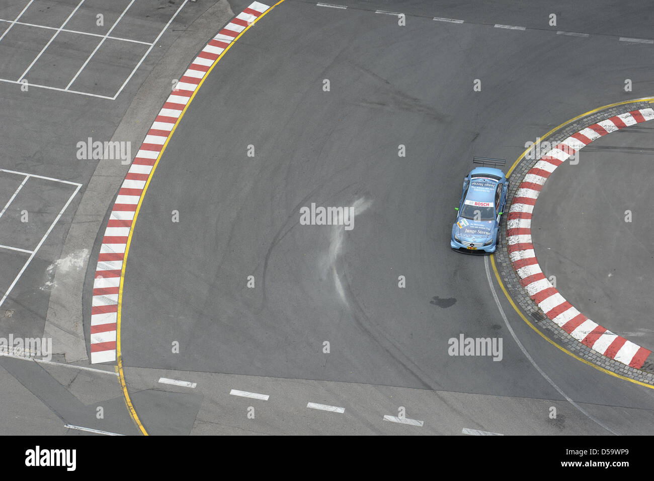 Jamie Green on Norisring race track in Nuremberg, Germany, 04 July 2010 ...