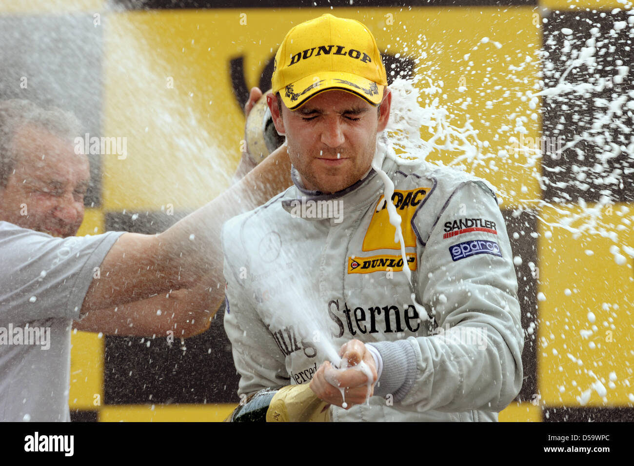 Jamie Green on Norisring race track in Nuremberg, Germany, 04 July 2010 ...