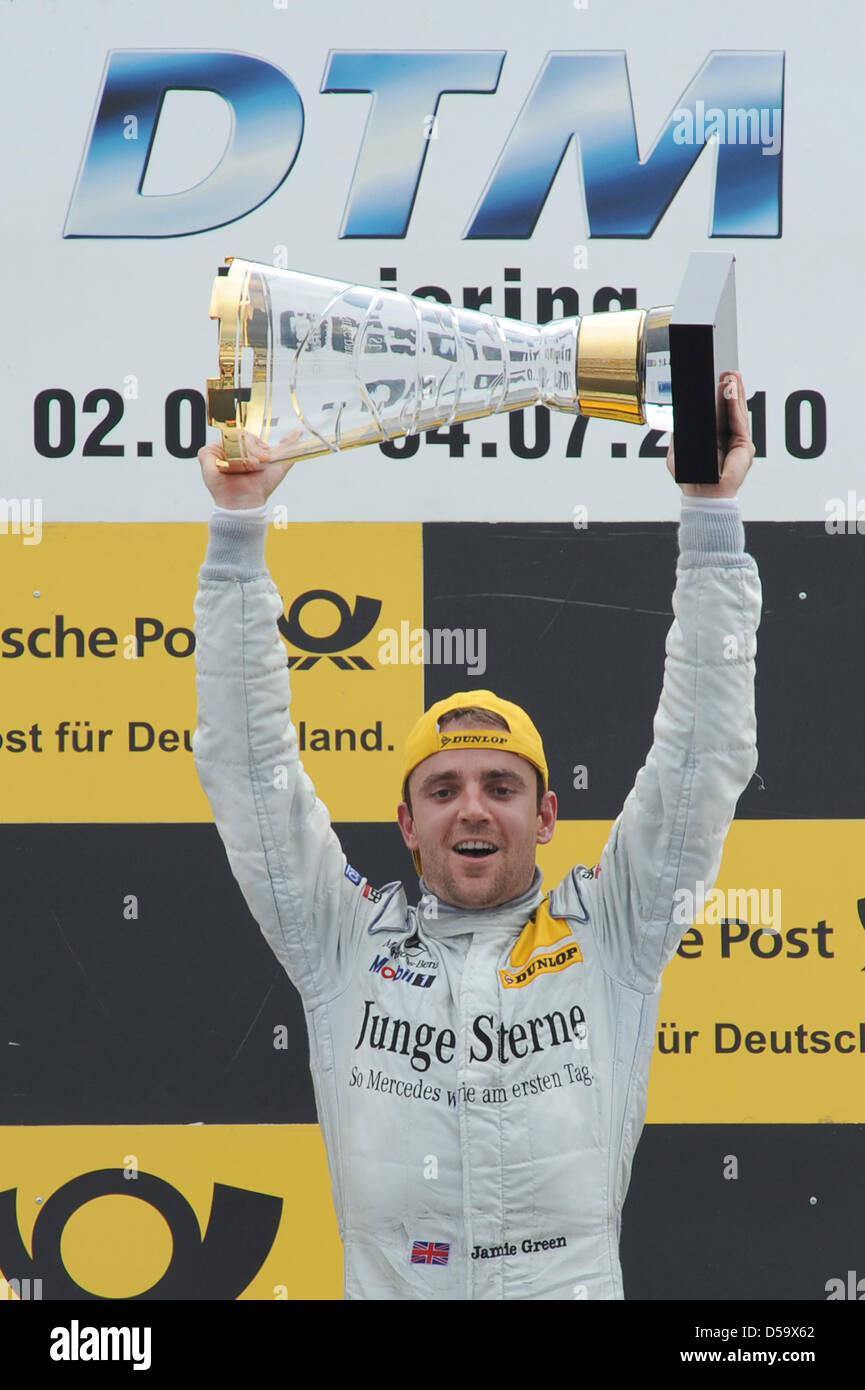 Jamie Green wins on Norisring race track in Nuremberg, Germany, 04 July ...