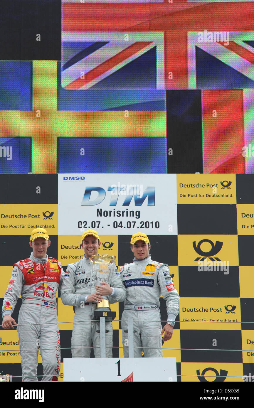 Jamie Green wins on Norisring race track in Nuremberg, Germany, 04 July ...