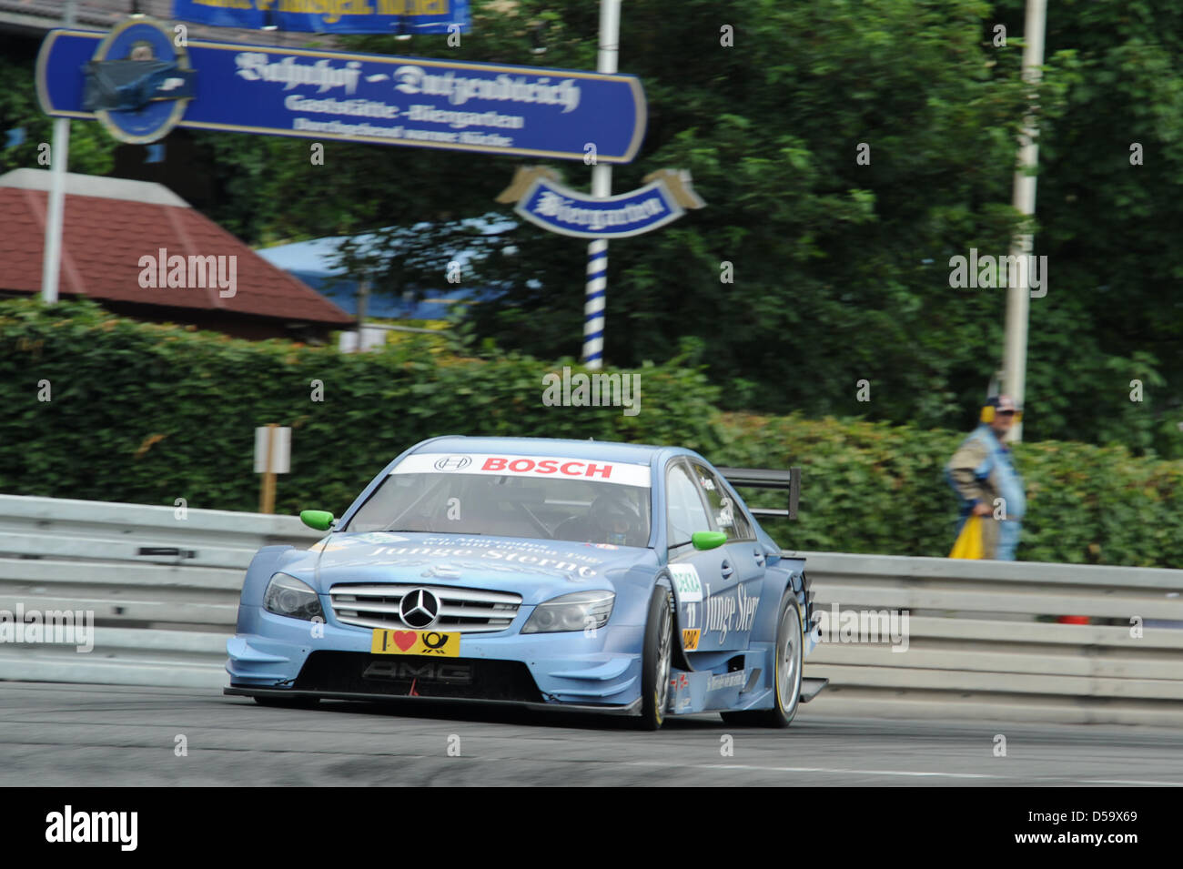 Jamie Green wins on Norisring race track in Nuremberg, Germany, 04 July ...