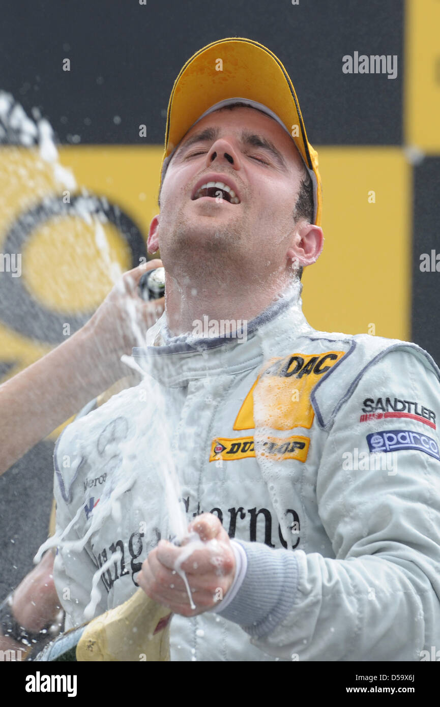 Jamie Green wins on Norisring race track in Nuremberg, Germany, 04 July ...