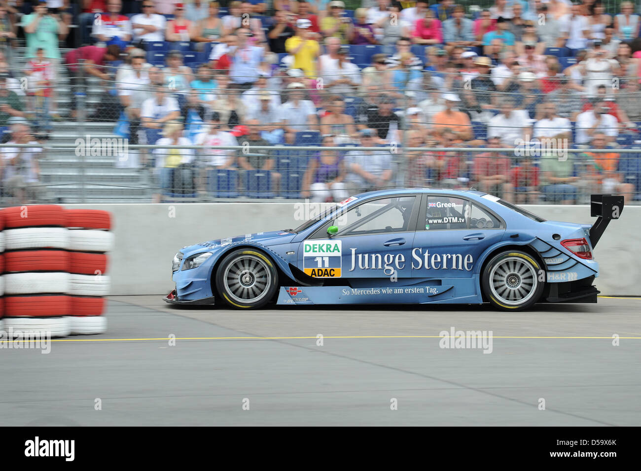 Jamie Green wins on Norisring race track in Nuremberg, Germany, 04 July ...
