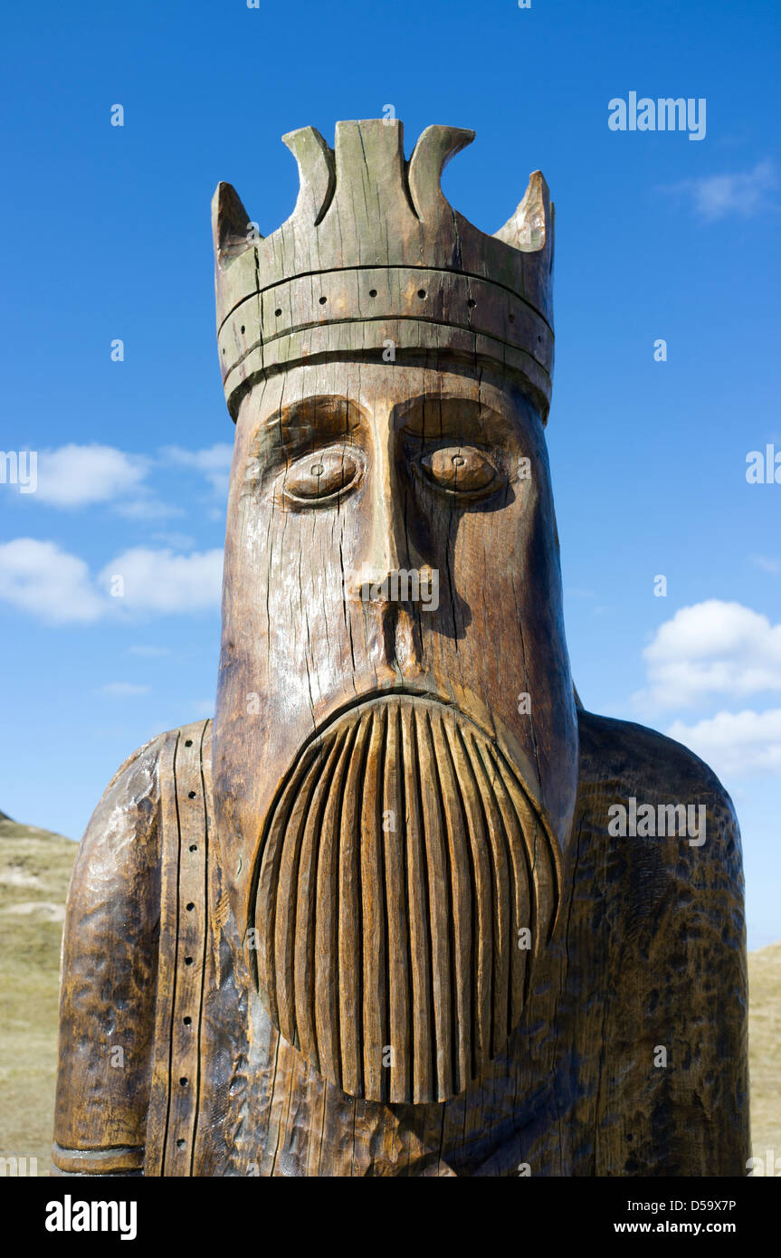 Wooden sculpture lewis chessman hi-res stock photography and images - Alamy