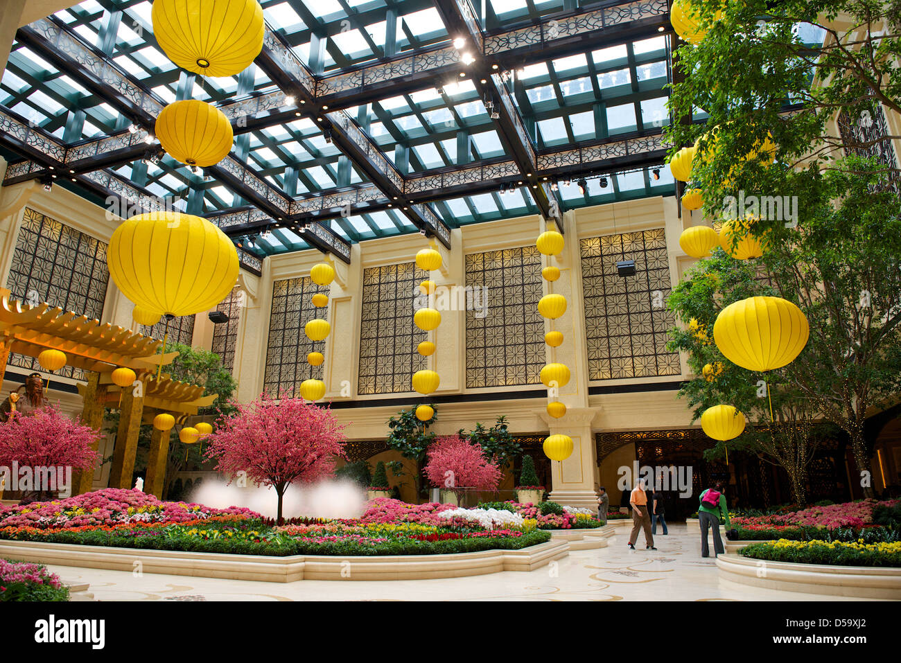 Inside the Conrad Hotel in Macau. One of the many resort hotels ...
