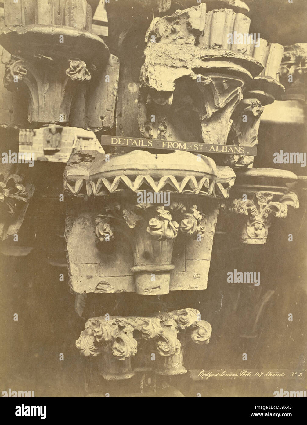 The Royal Architectural Museum houses plaster casts of capitals from ...