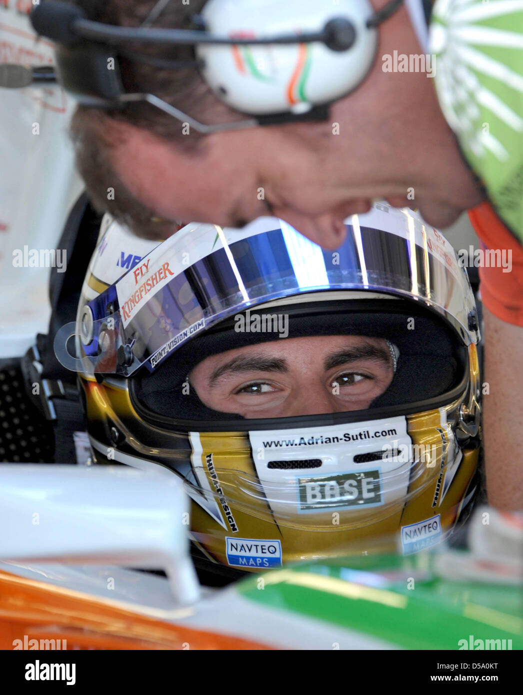 The German Formula One race driver Adrian Sutil of the team Force India ...