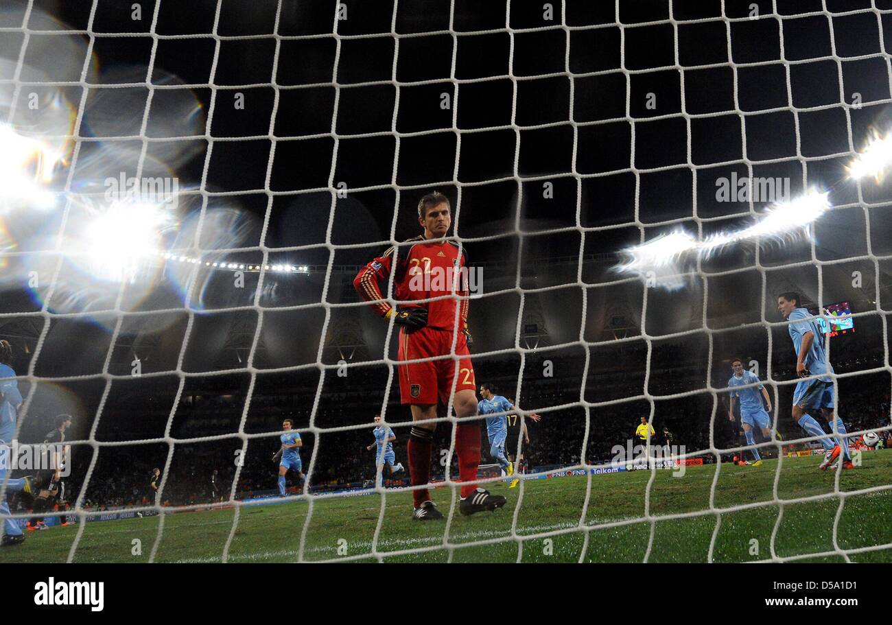 German goalkeeper Hans-Jörg Butt during the 2010 FIFA World Cup third ...