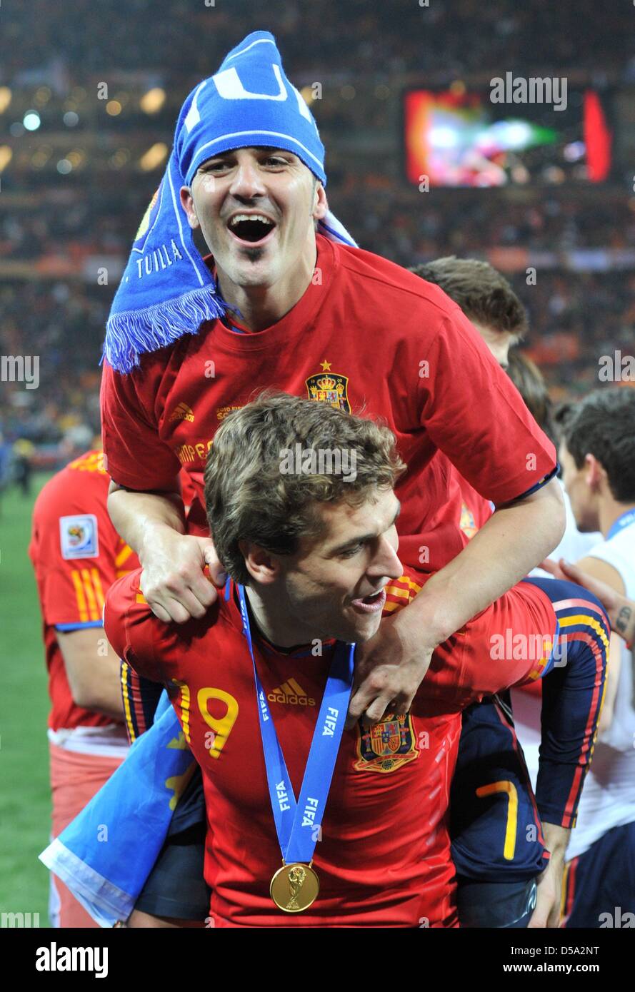 David Villa Celebration World Cup