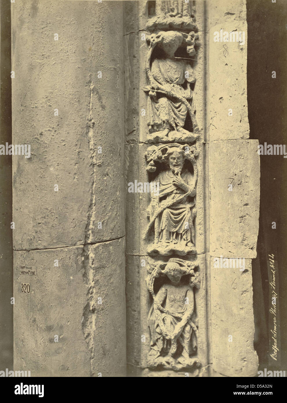 This plaster cast, displayed at the Royal Architectural Museum ...