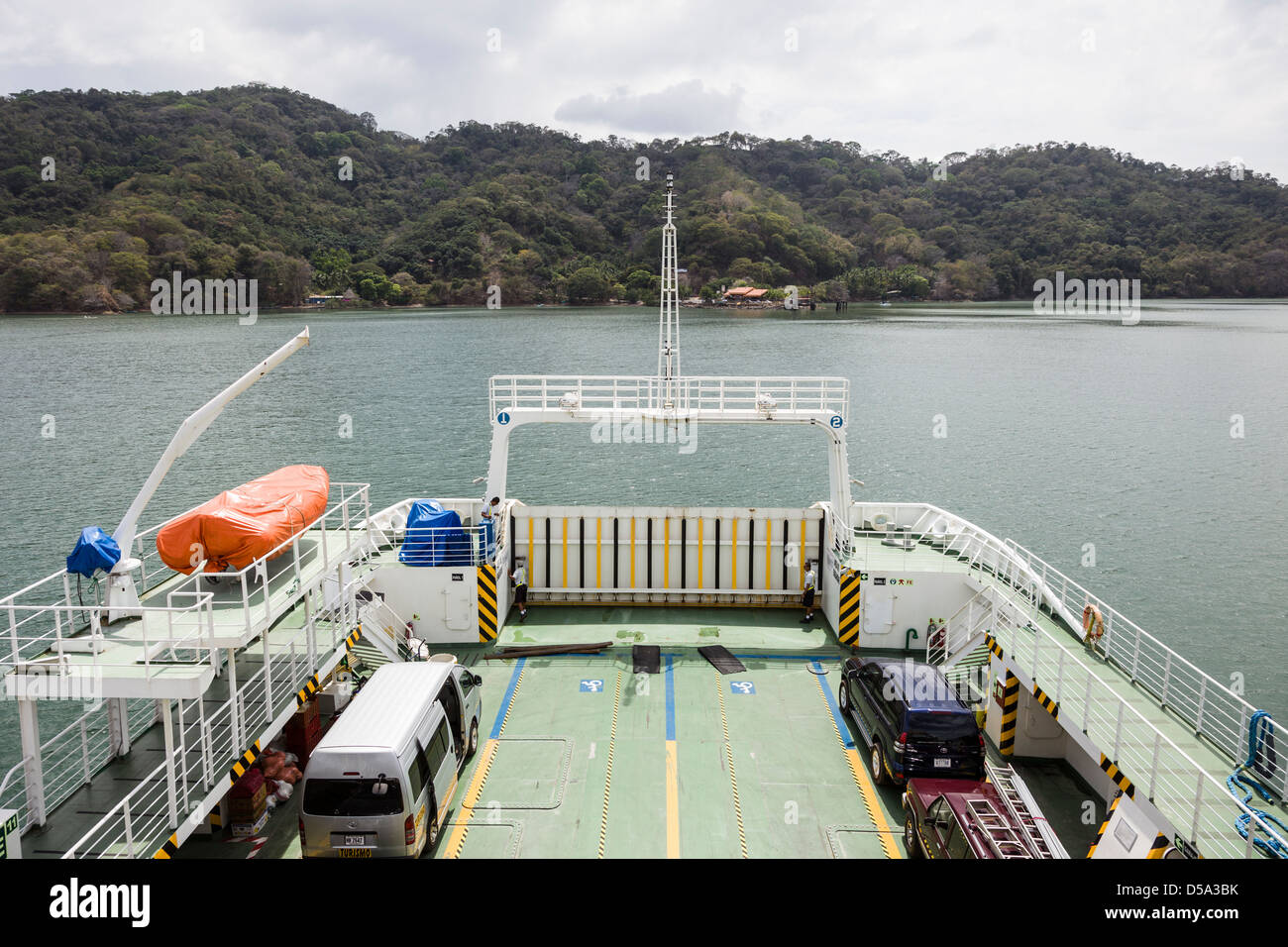 Ferry from Puntarenas to Naranjo, Gulf of Nicoya in the Puntarenas ...
