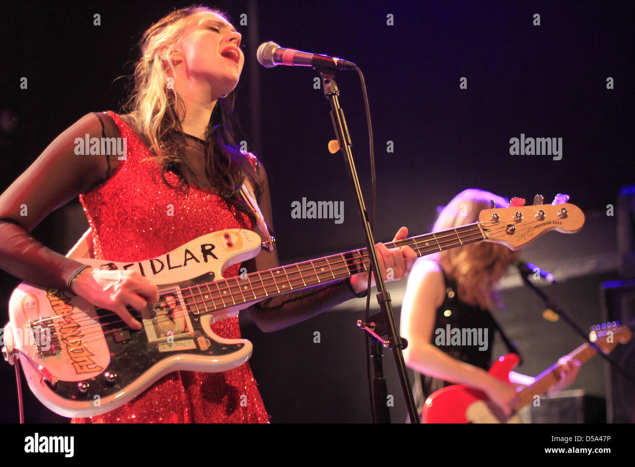 New York, USA. 26th March 2013. Kate Nash performing at The Bowery ...