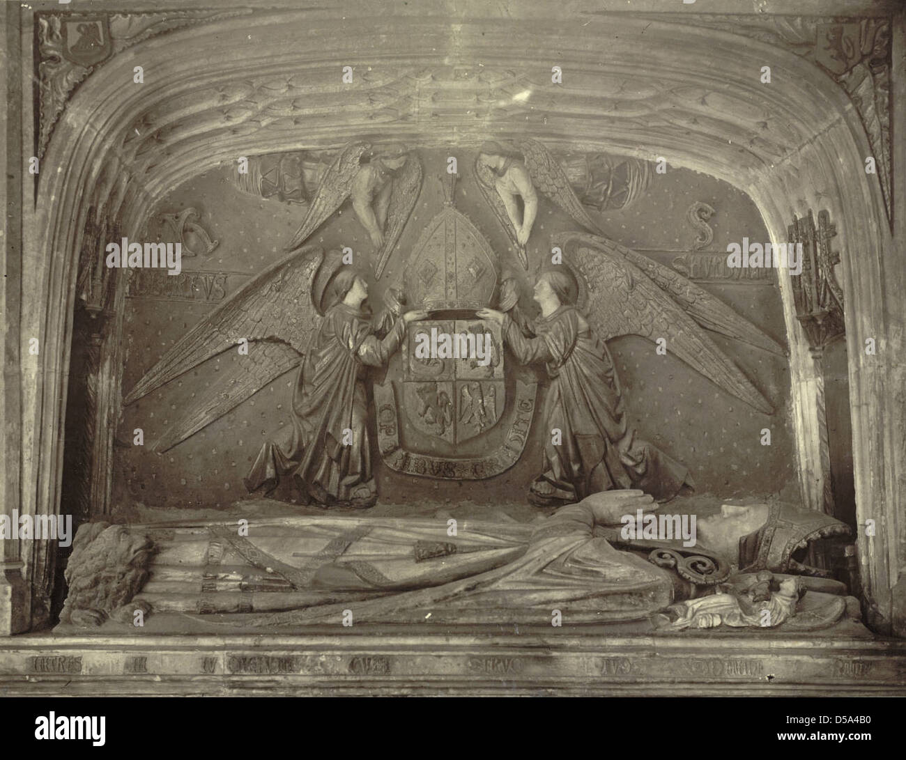 The tomb of Bishop Robert Sherburne, located within Chichester ...
