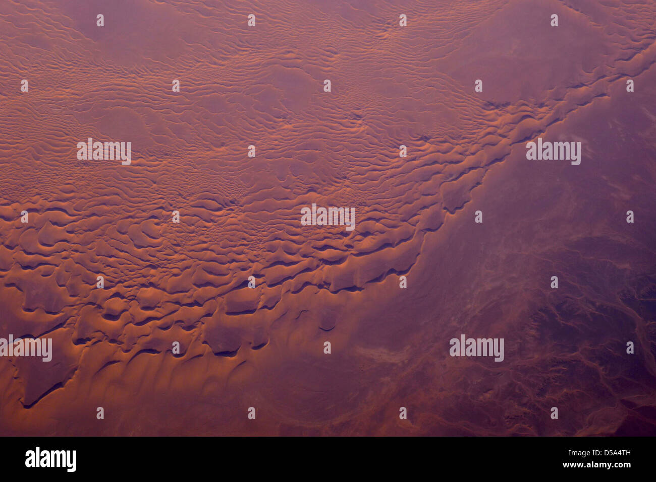 aerial view of sahara Stock Photo - Alamy