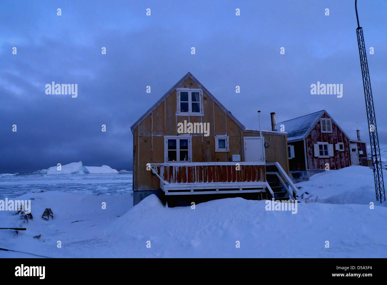 Upernavik qaasuitsup kommunia western greenland hi-res stock ...
