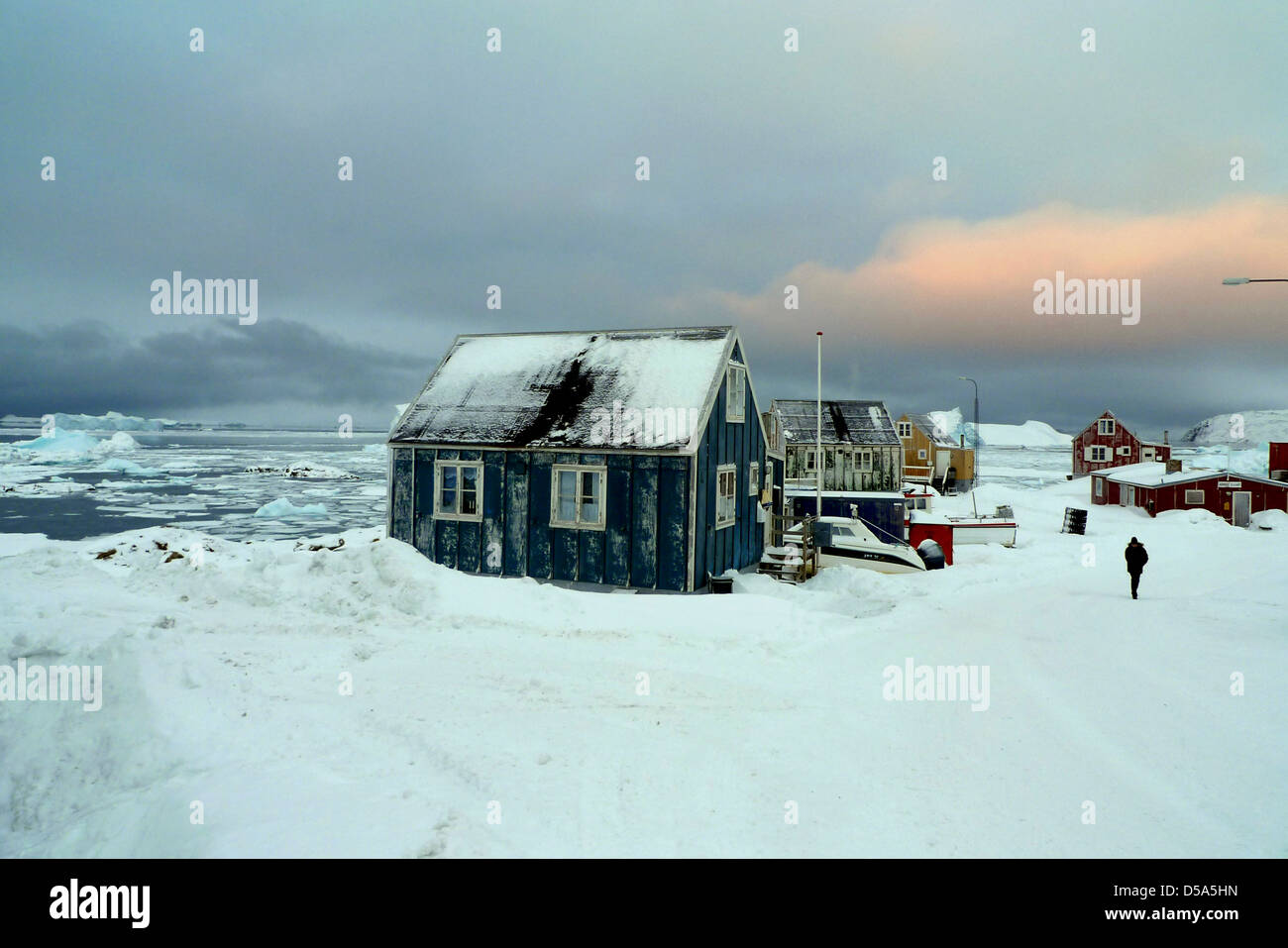 upernavik, qaasuitsup kommunia, western greenland, greenland Stock ...