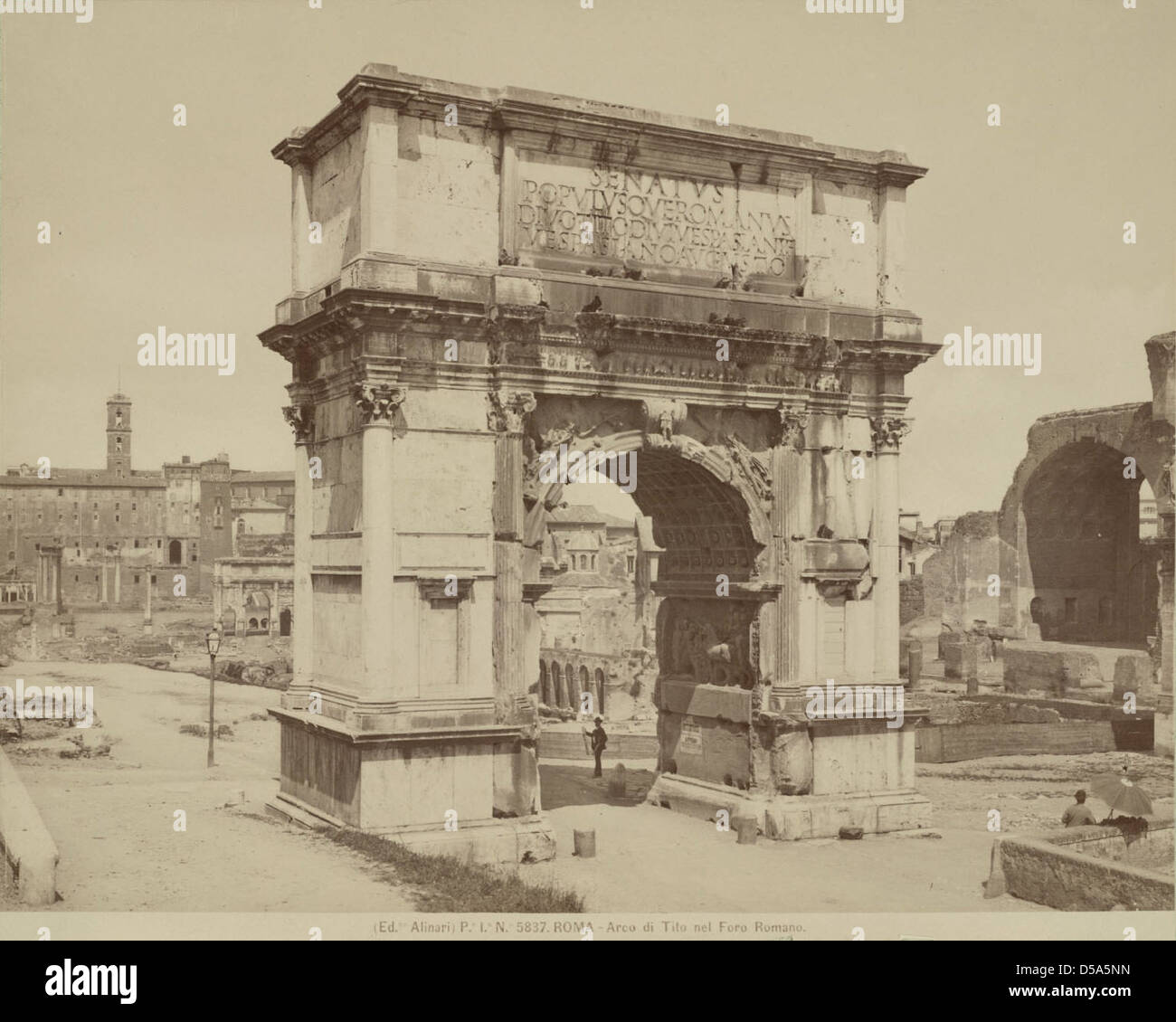 Triumphal arches of rome hi-res stock photography and images - Alamy