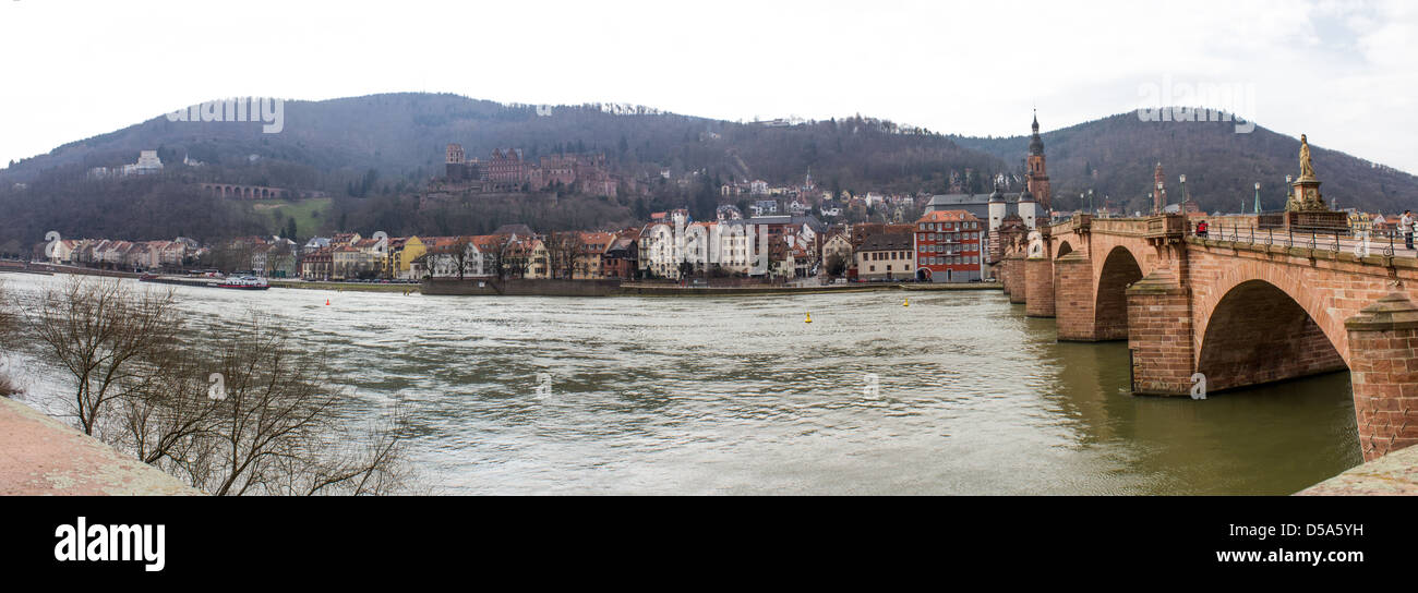 Heidelberg neckar bridge hi-res stock photography and images - Alamy