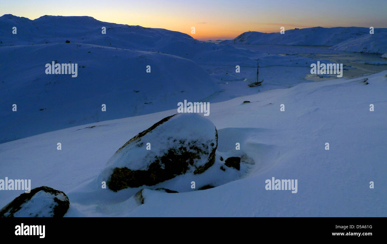 landscape, western greenland, greenland Stock Photo - Alamy