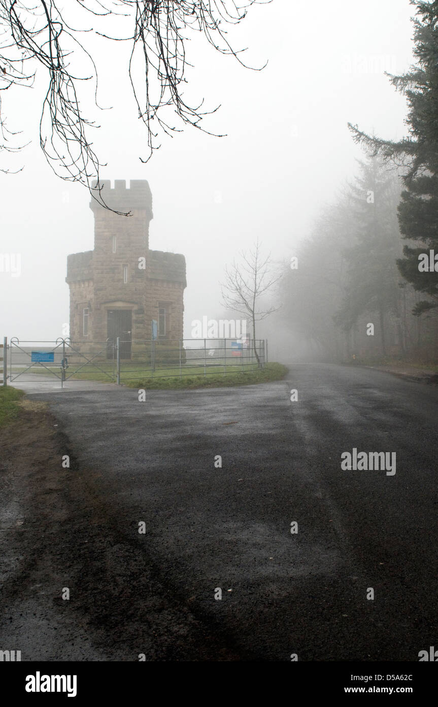 misty rural Sheffield Stock Photo - Alamy