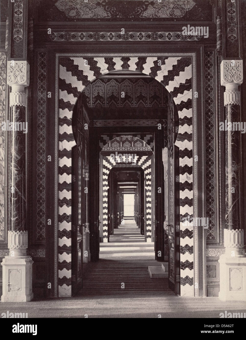 This photograph shows the Mameluke House in Cairo, Egypt. The ...