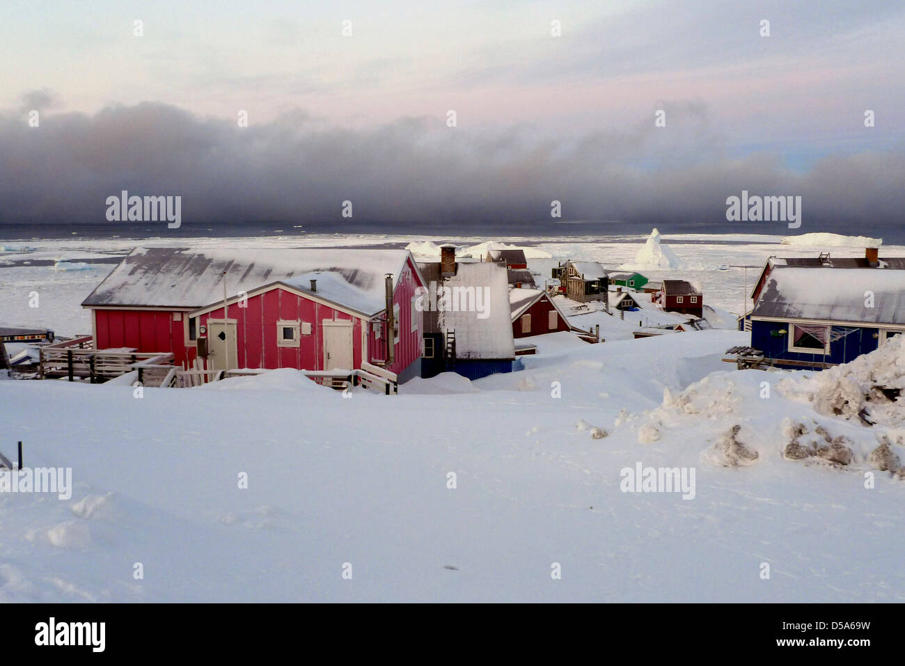 upernavik, qaasuitsup kommunia, western greenland, greenland Stock ...