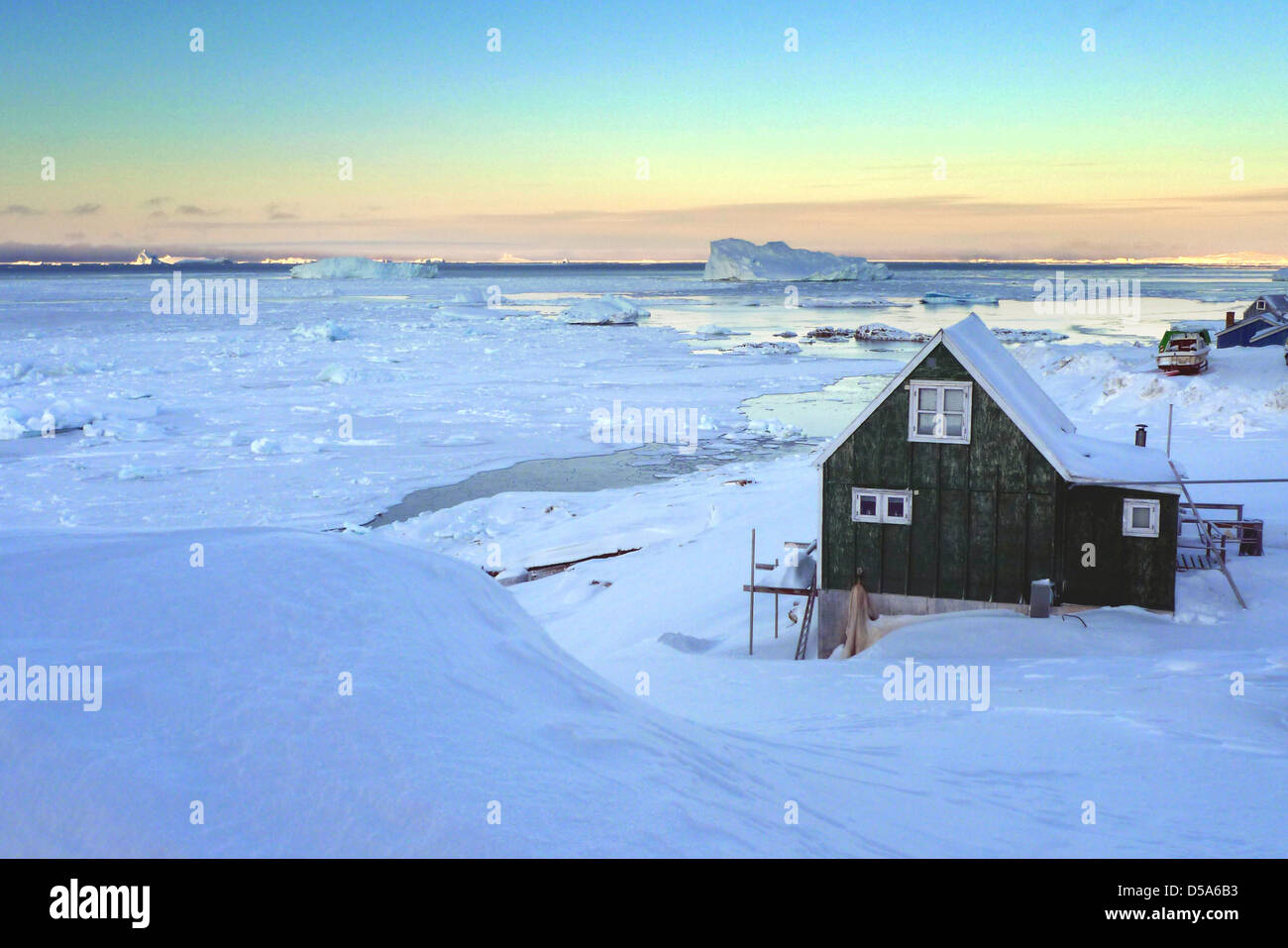 upernavik, qaasuitsup kommunia, western greenland, greenland Stock ...
