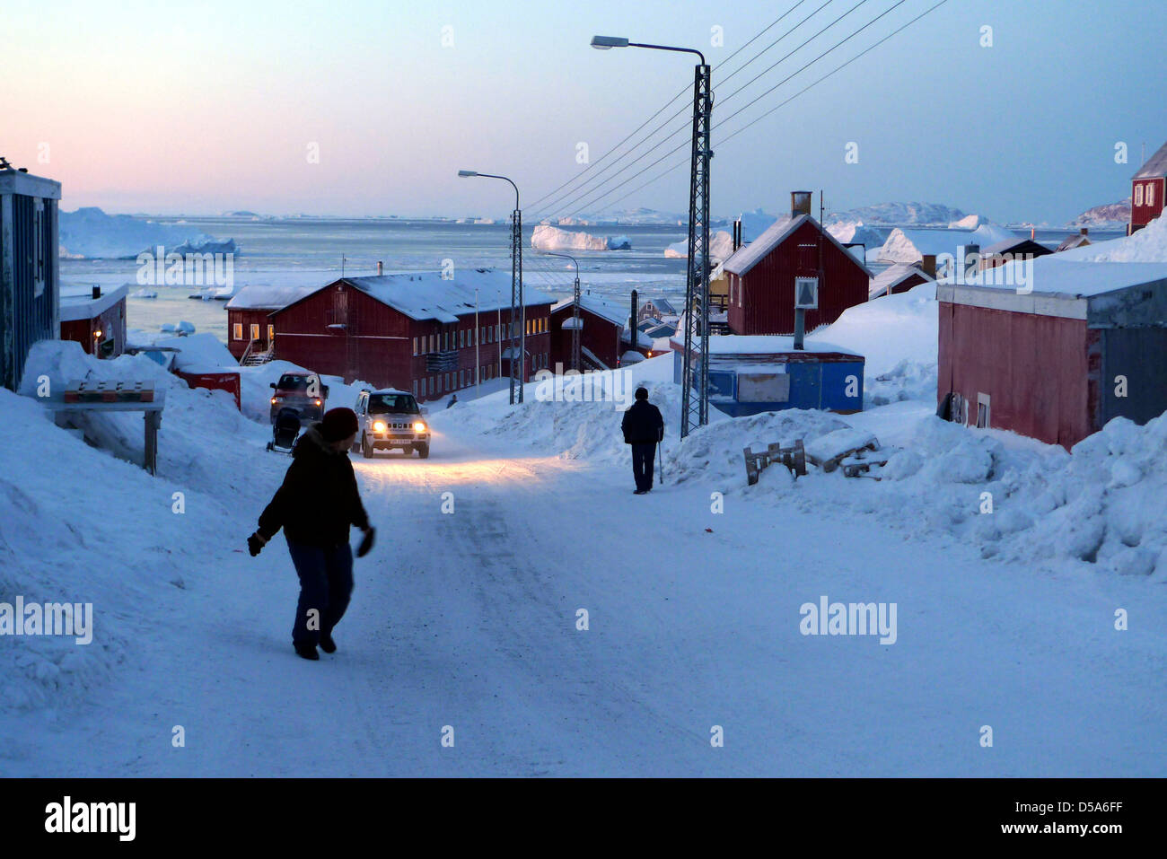 upernavik, qaasuitsup kommunia, western greenland, greenland Stock ...