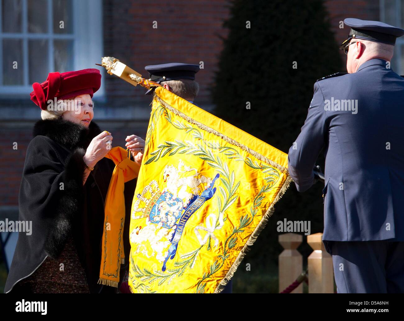 Breda, The Netherlands. 27th March, 2013. Dutch Queen Beatrix during ...