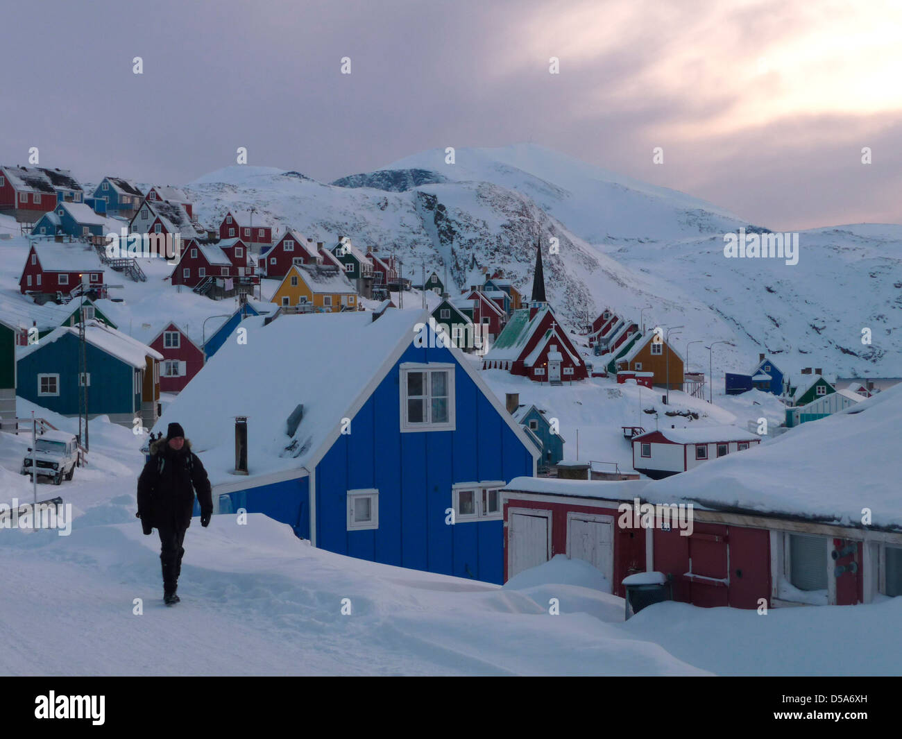 upernavik, qaasuitsup kommunia, western greenland, greenland Stock ...