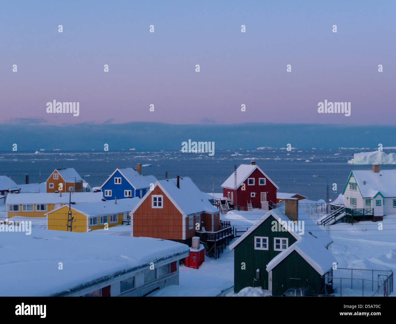 upernavik, qaasuitsup kommunia, western greenland, greenland Stock ...