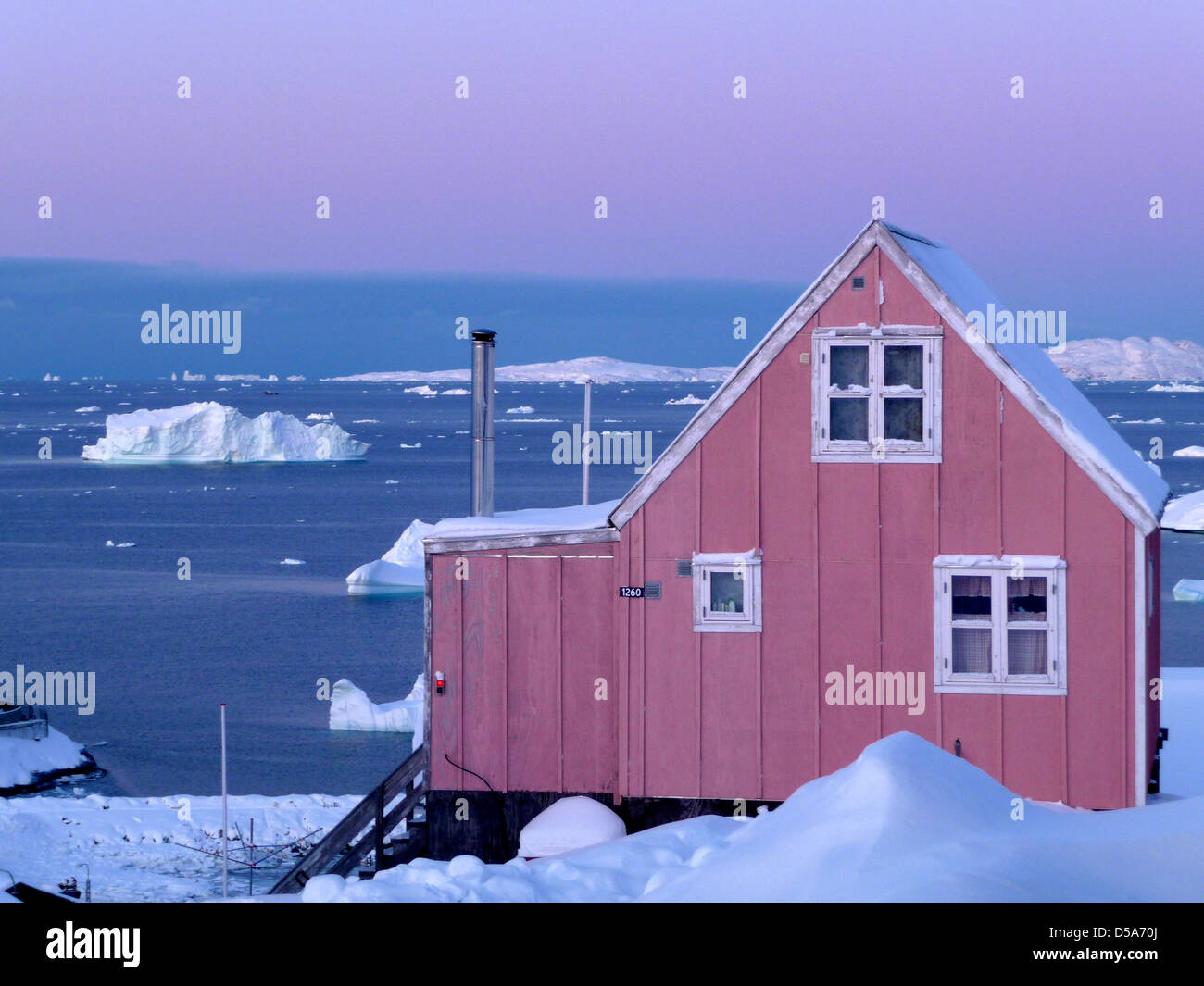 upernavik, qaasuitsup kommunia, western greenland, greenland Stock ...