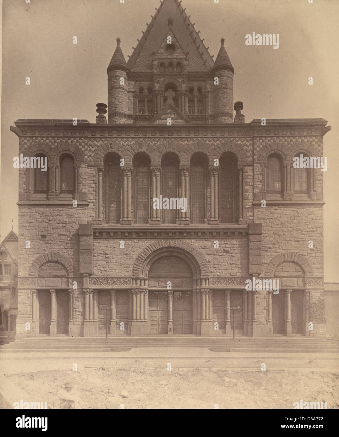 Trinity Church in Boston, Massachusetts, captured in this image ...