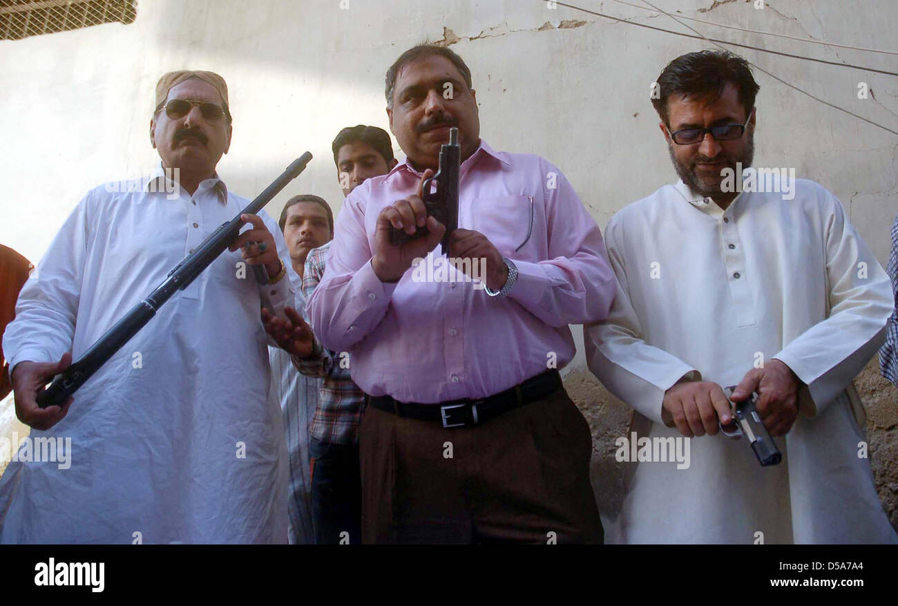 Cid police officials showing seized hi-res stock photography and images ...