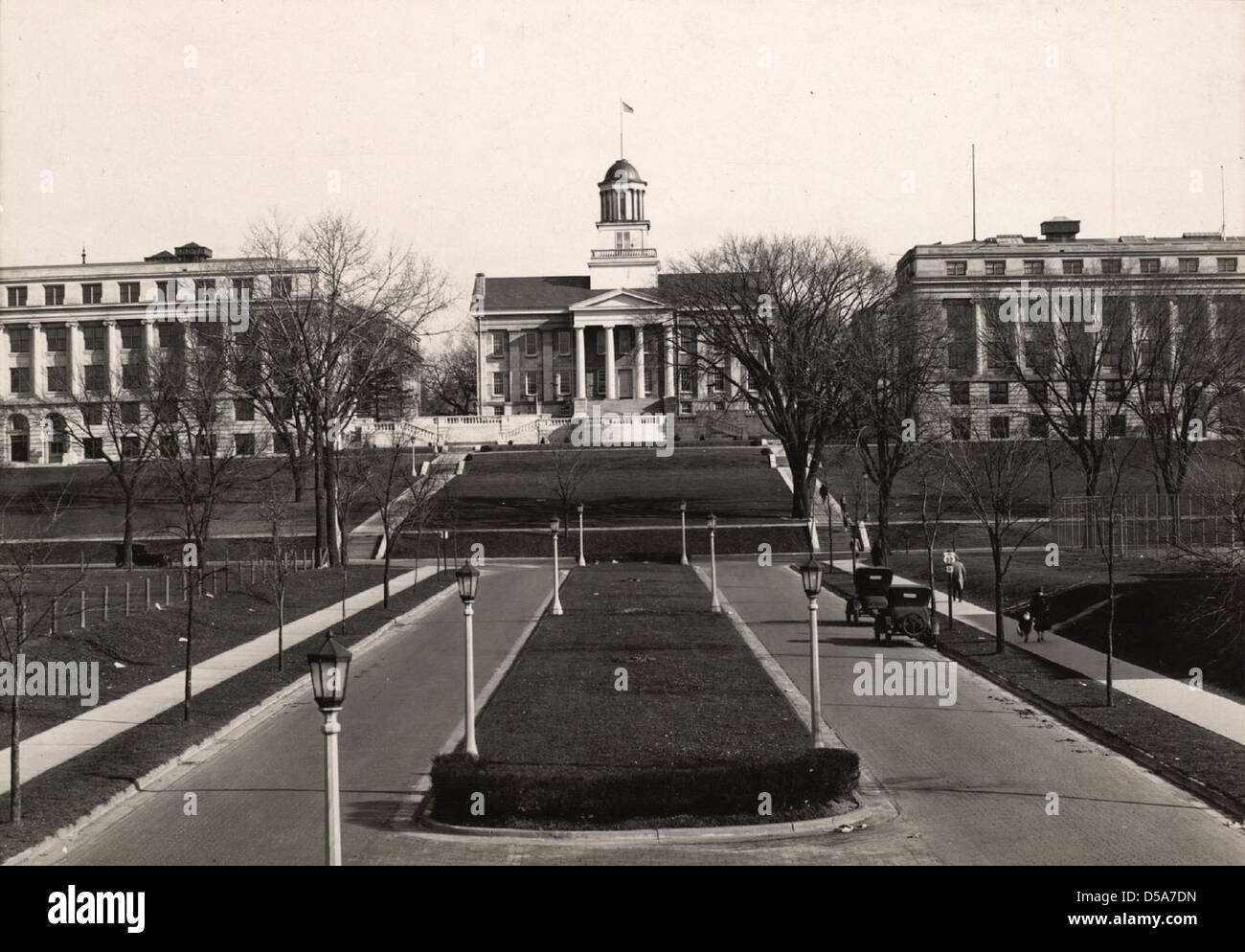 The Old Stone Capitol Building in Iowa City, Iowa, is shown from the ...