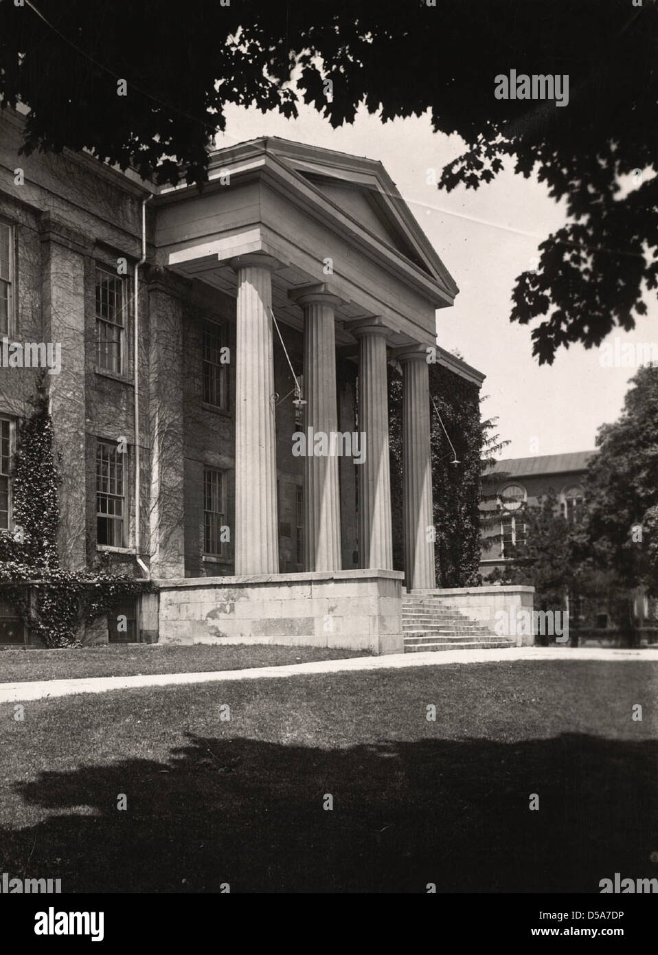 North Portico, Old Stone Capitol Building Stock Photo - Alamy