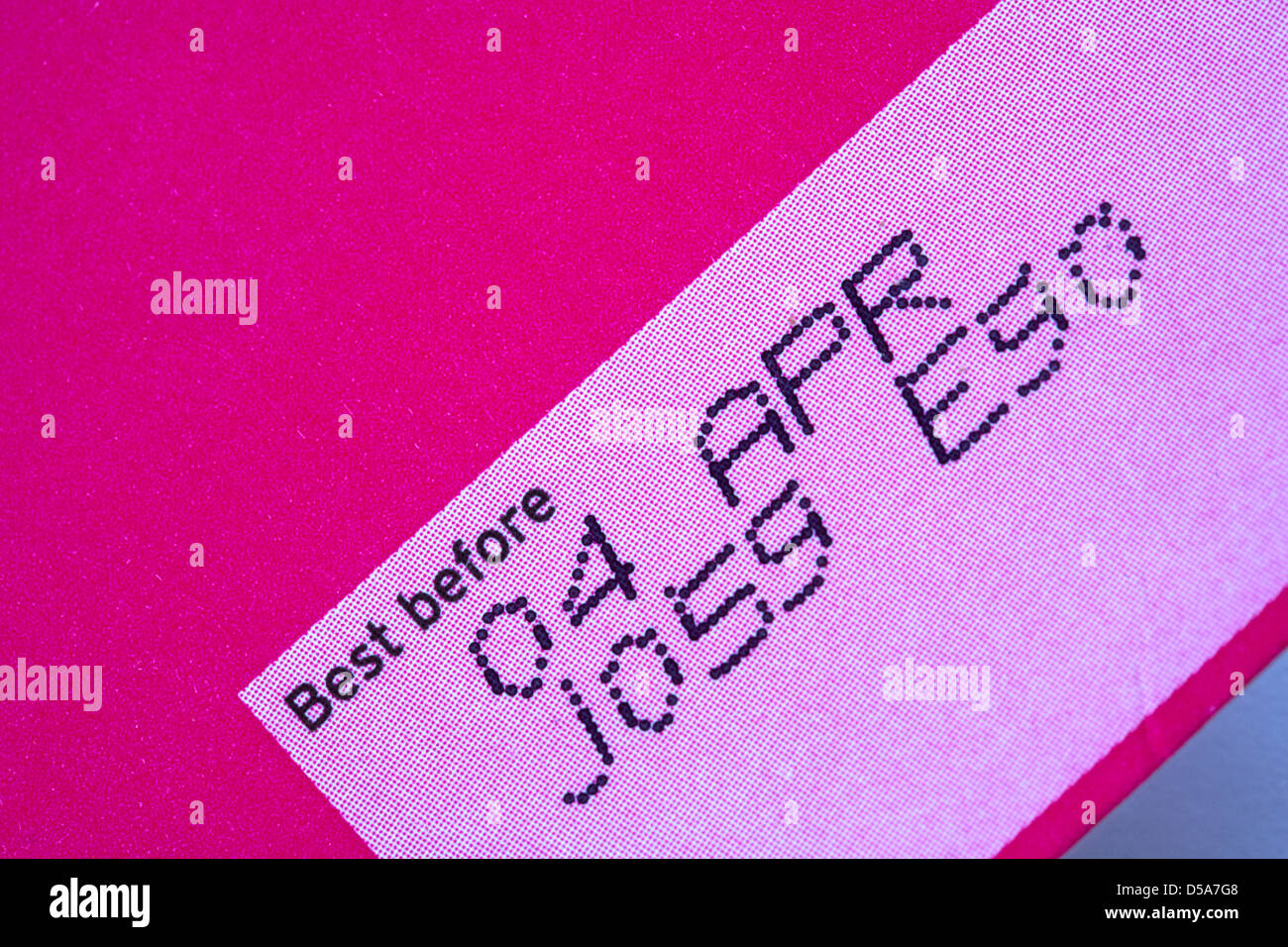 Best before food label labels hi-res stock photography and images - Alamy