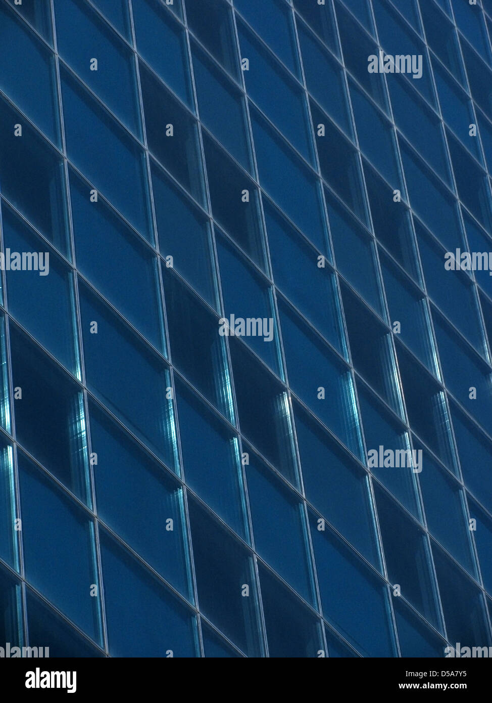 blue windows of office building Stock Photo - Alamy